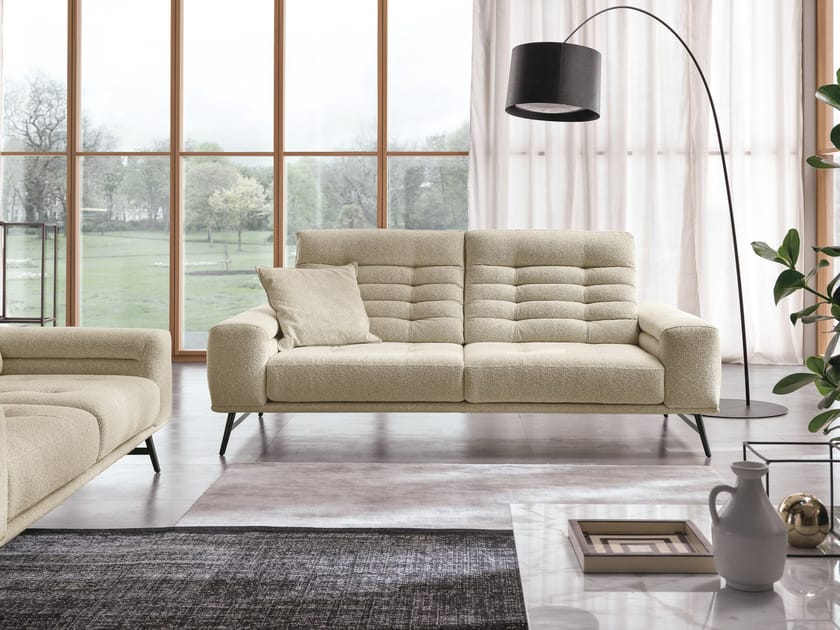 5 seater corner fabric sofa TOK By Max Divani