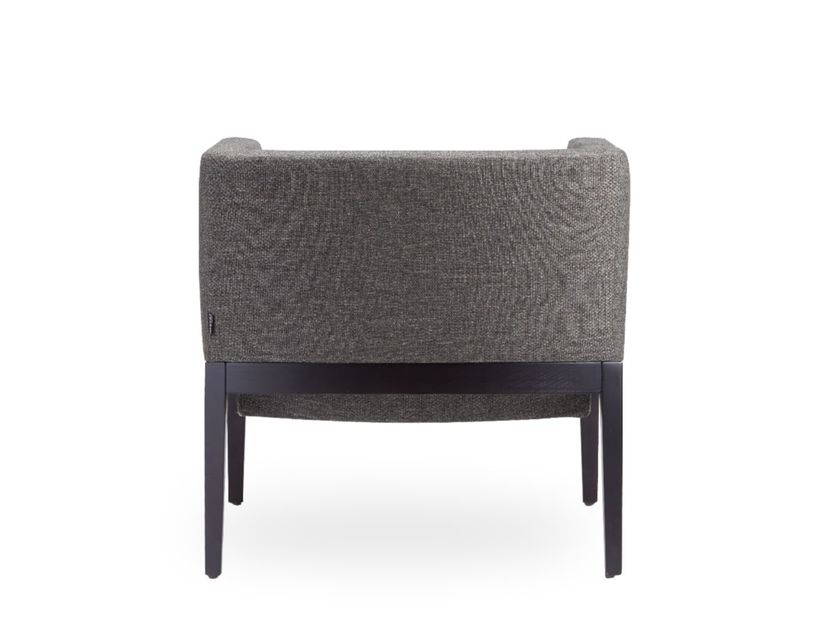 TONIC WOOD Fabric easy chair with armrests By ROSSIN | design Lorenz+Kaz