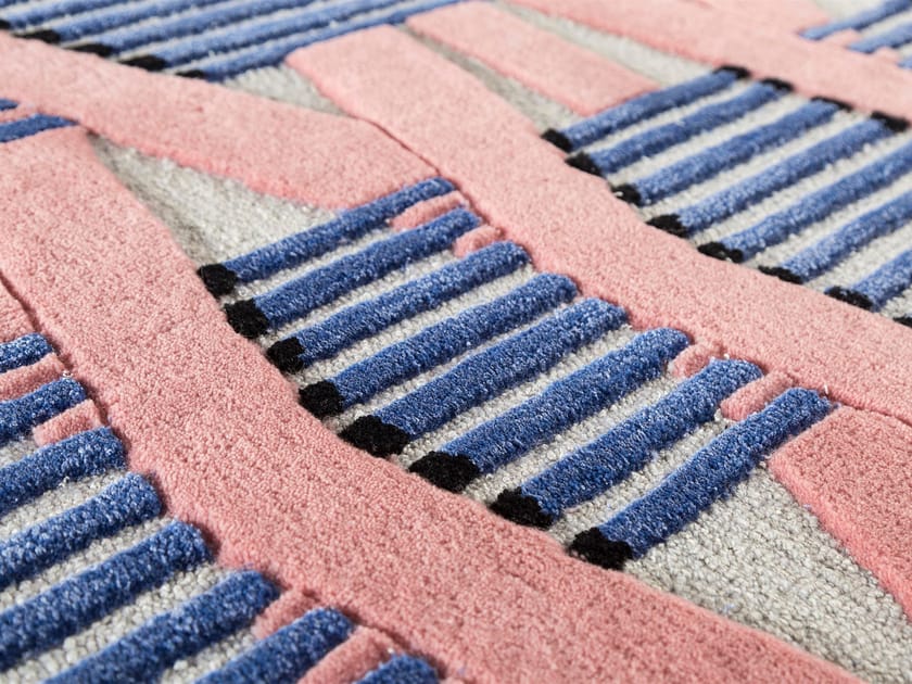 TOP-115 Powder Blue/Powder Blue Handmade rug By Jaipur Rugs | design ...