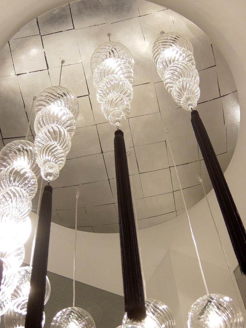 Fiberglass ceiling lamp TOP CHANDELIERS By melogranoblu