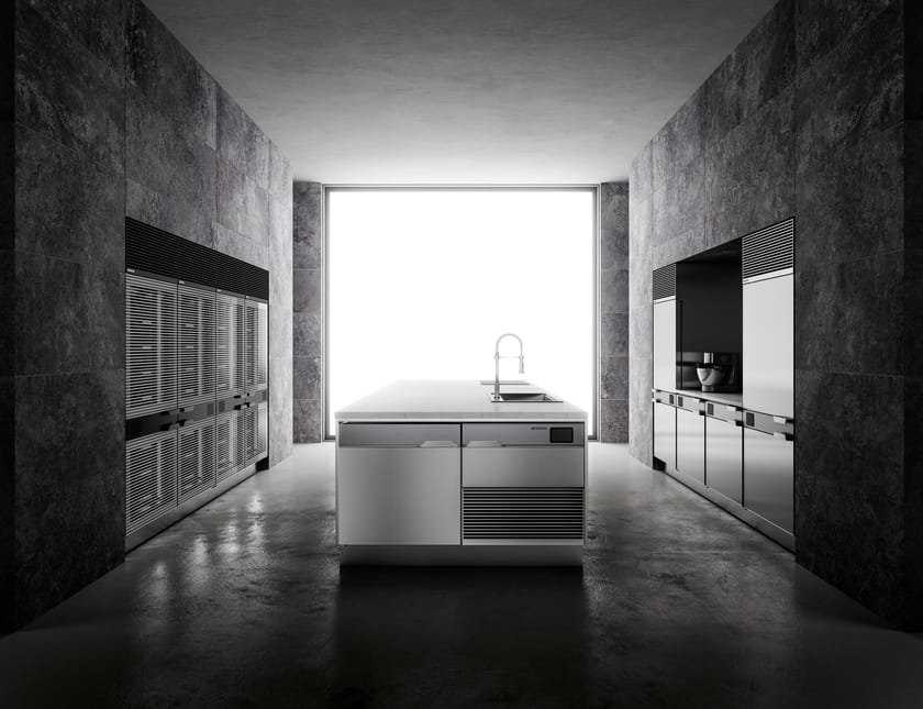 Stainless steel Refrigerated prep table TOP CHEF By Hizone design ...