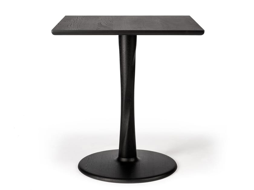 OAK TORSION | Square table By Ethnicraft design Alain Van Havre