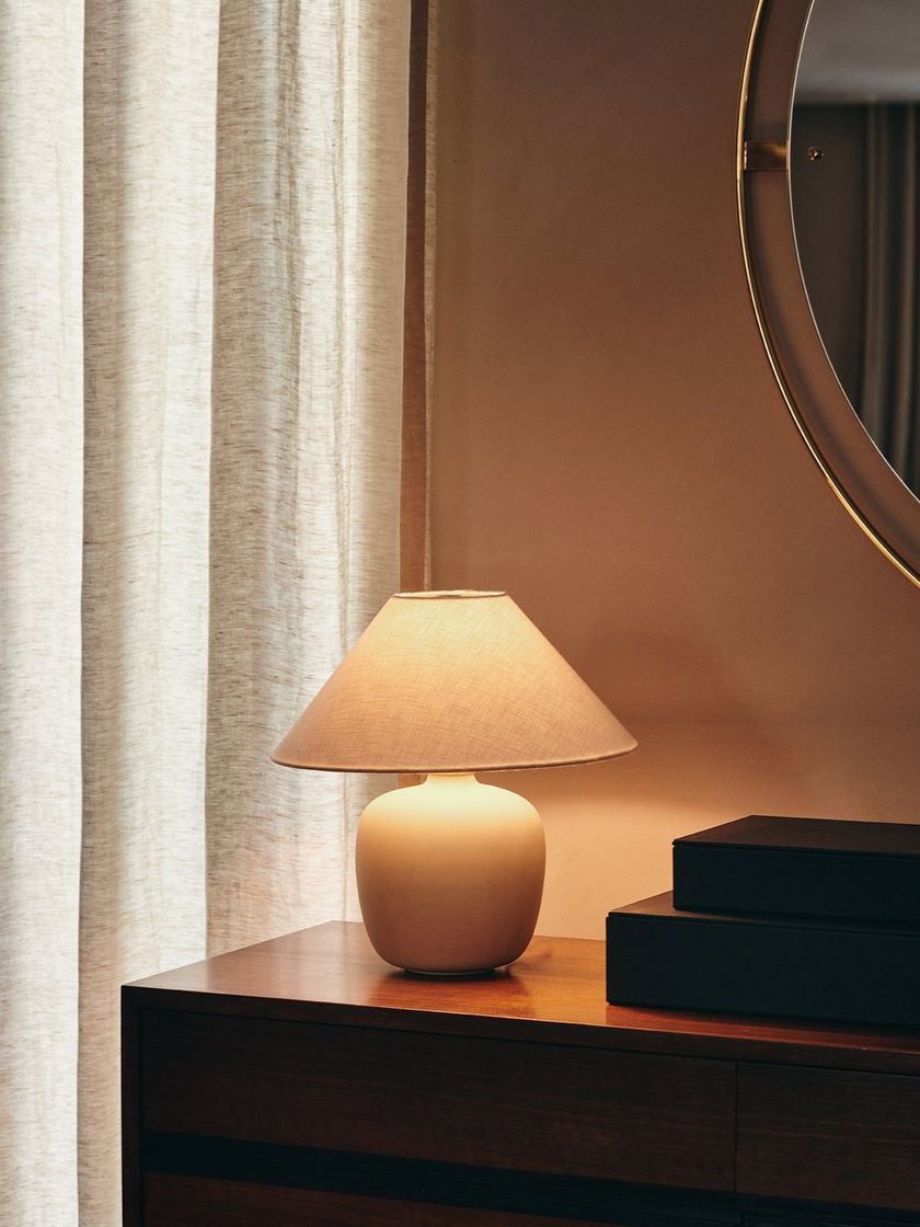 TORSO TABLE LAMP 37 LED ceramic table lamp with Dimmer By MENU | design ...