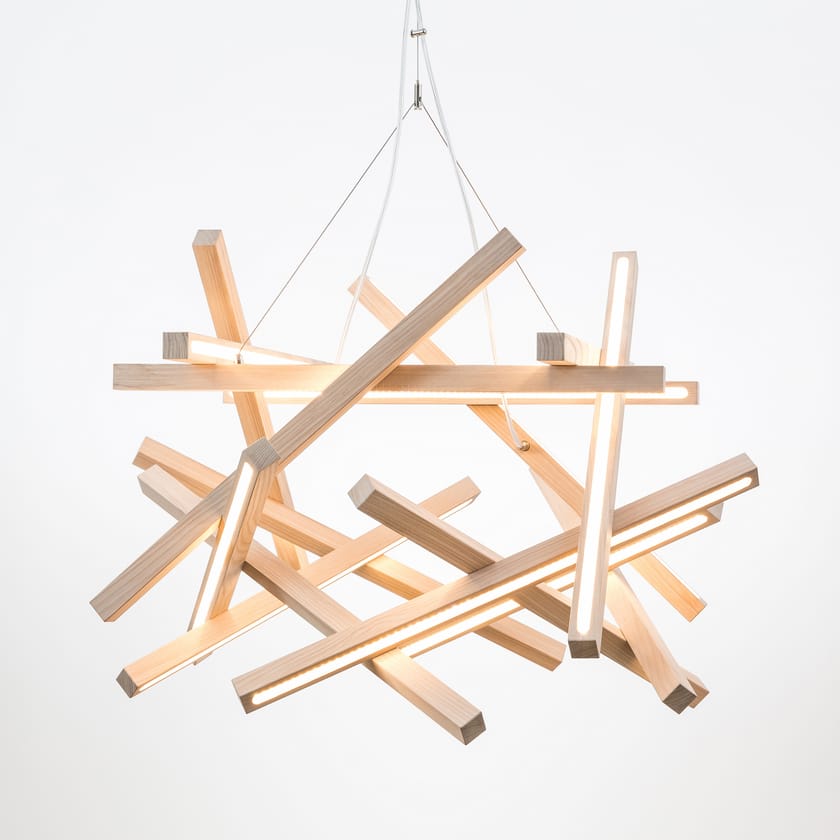 LED wooden pendant lamp TORUS MAXI Torus Collection By NEXT LEVEL ...