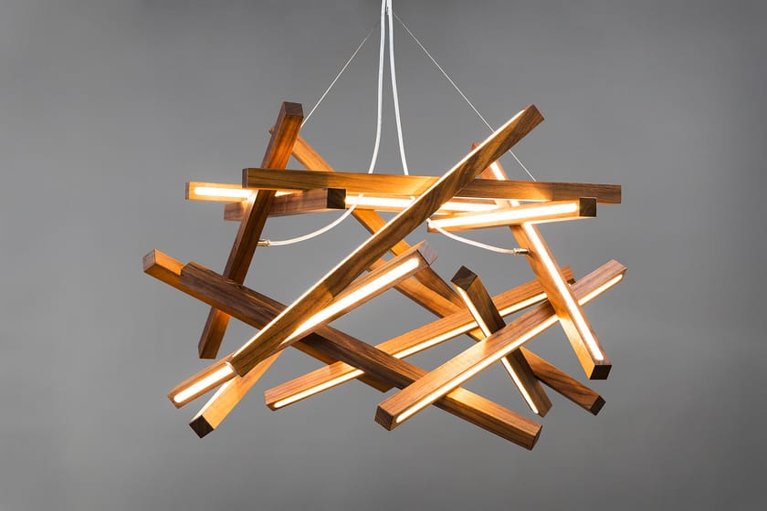 LED wooden pendant lamp TORUS MAXI Torus Collection By NEXT LEVEL ...
