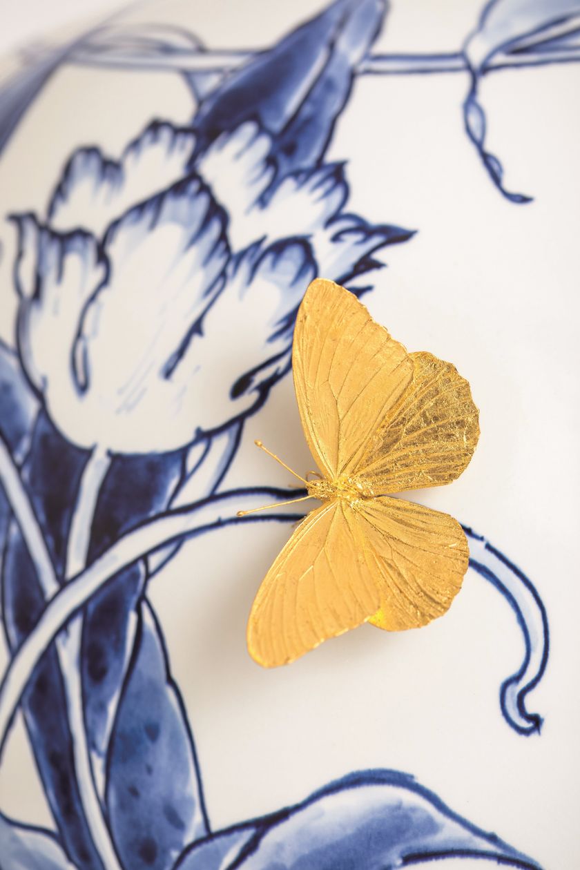 TOUCH OF GOLD I - TULIP 装饰物件 By Royal Blue Collection 设计师Samuel Dejong ...