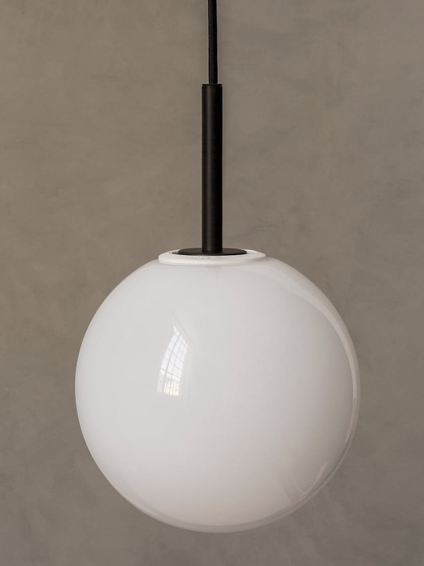 TR BULB LED opal glass pendant lamp By MENU | design Tim Rundle