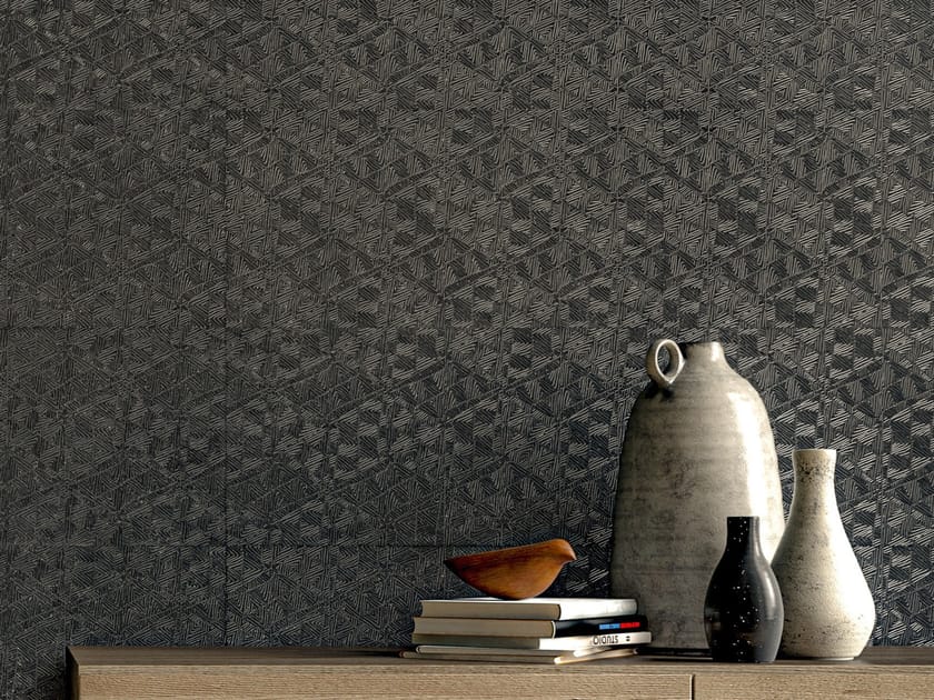 Pavimento/rivestimento in pietra naturale TRACCE NOIR - TWS - Edilportale