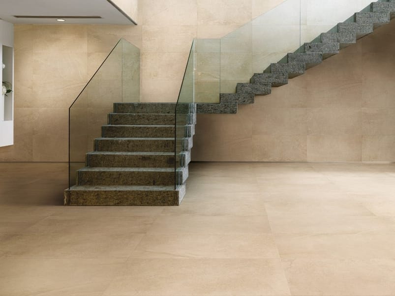 Wall/floor tiles TRACKS BEIGE By CERAMICA FONDOVALLE