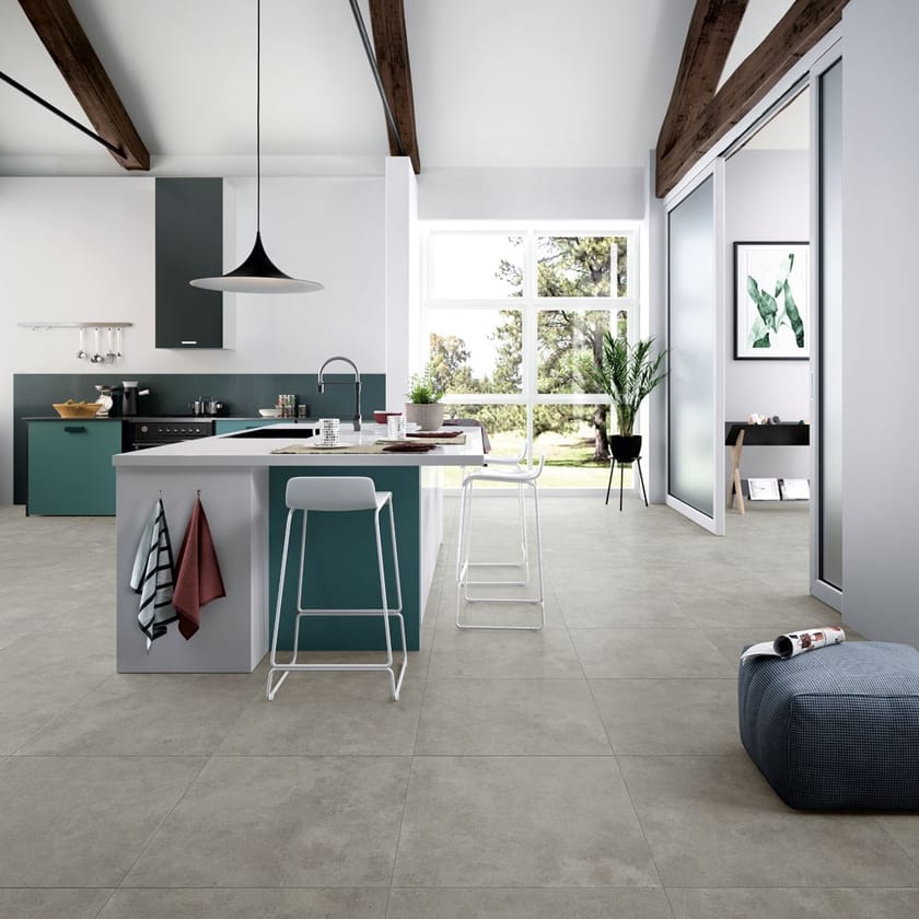 Porcelain stoneware wall/floor tiles with stone effect TRACKS By ...