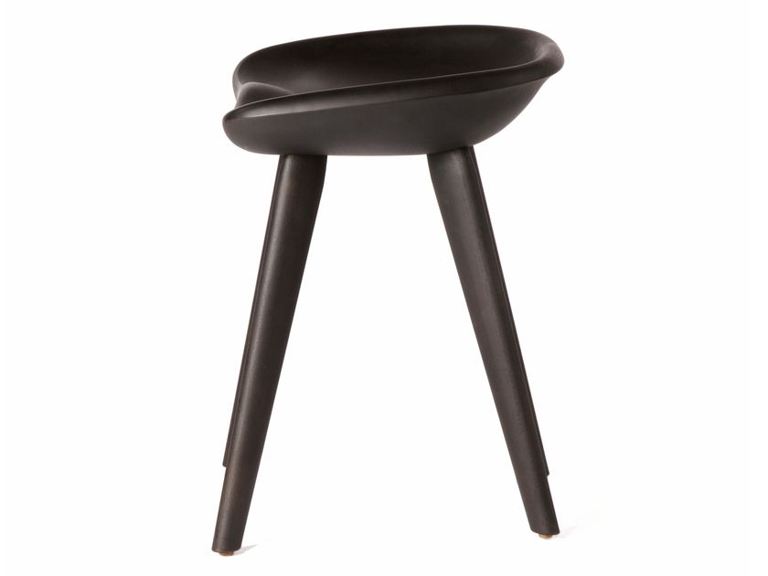 TRACTOR Solid wood stool By BassamFellows | design Craig Bassam