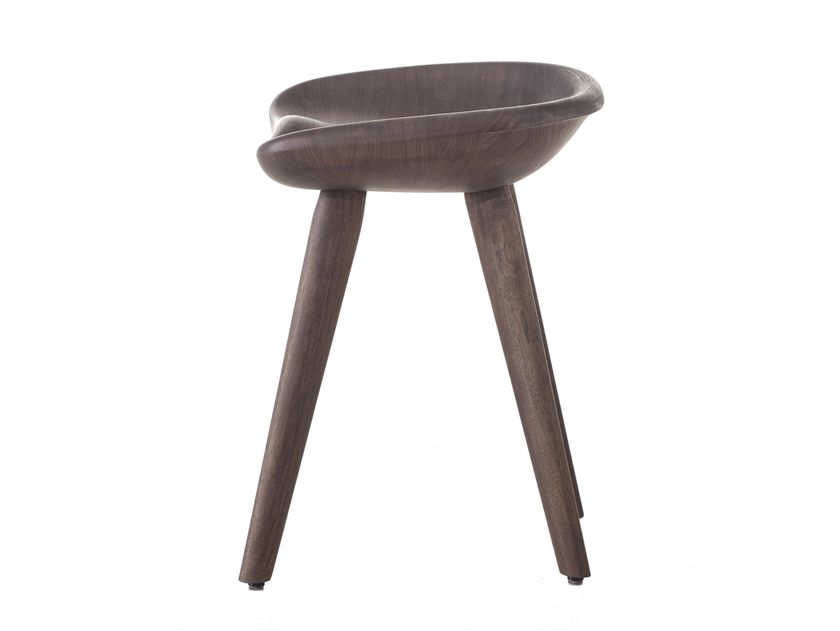 TRACTOR Solid wood stool By BassamFellows | design Craig Bassam