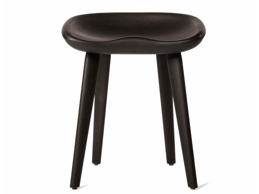 TRACTOR Solid wood stool By BassamFellows | design Craig Bassam