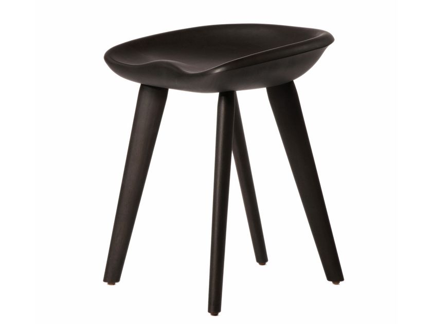 TRACTOR Solid wood stool By BassamFellows | design Craig Bassam