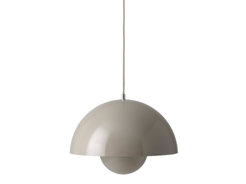 &TRADITION - FLOWERPOT VP7 GREY BEIGE pendant lamp By In Stock design ...
