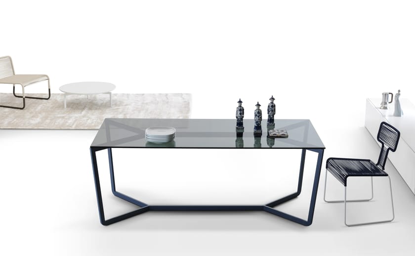 Rectangular crystal dining table TRAIL By MY home collection design ...