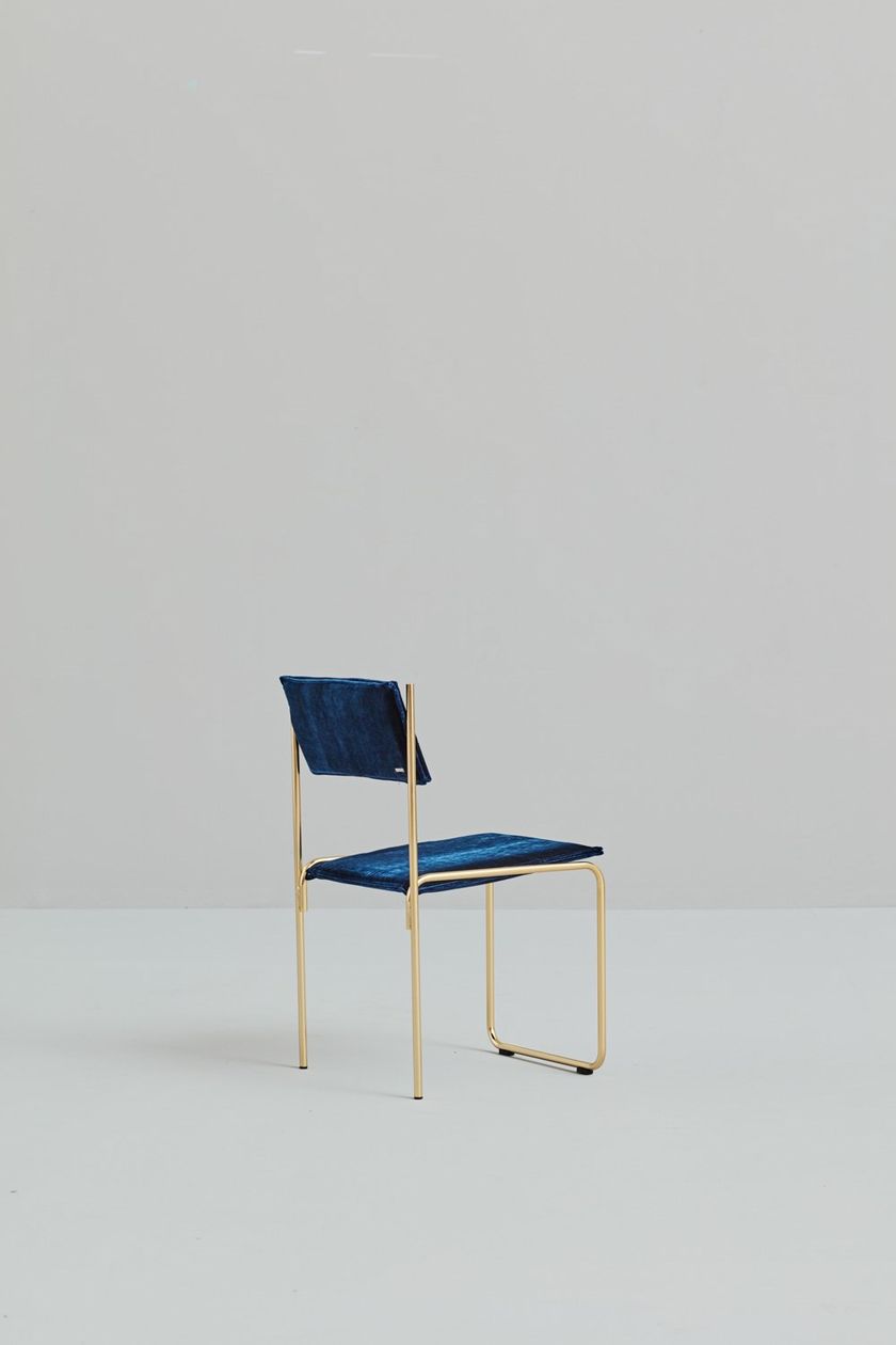 TRAMPOLIN Iron chair open back By Missana | design cuatro cuatros