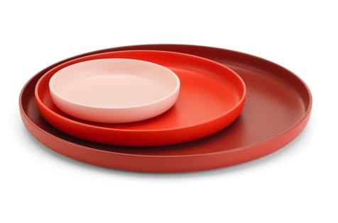 TRAYS Rundes Serviertablett aus ABS By Vitra | design Jasper Morrison