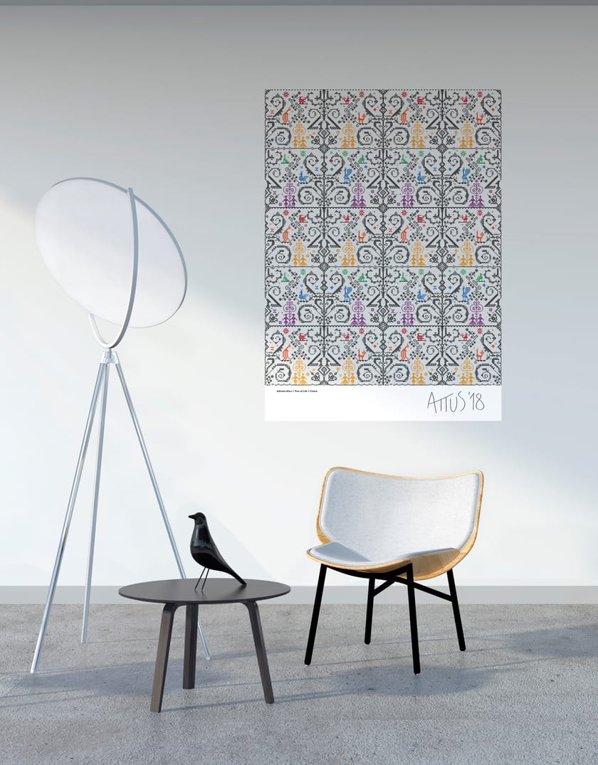 Artwork adesivo riposizionabile in pvc TREE OF LIFE | Poster By ...