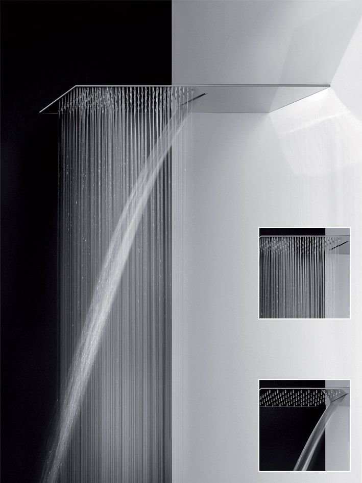 TREMILLIMETRI | Soffione doccia a cascata By Gessi