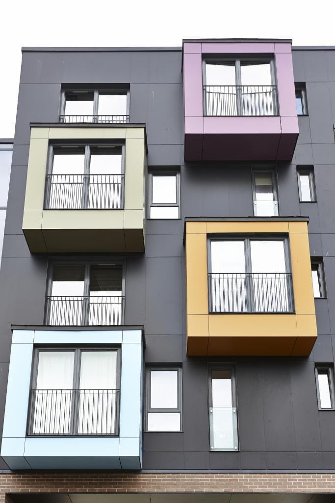 TRESPA® METEON® BALCONIES HPL Panel for facade By TRESPA INTERNATIONAL