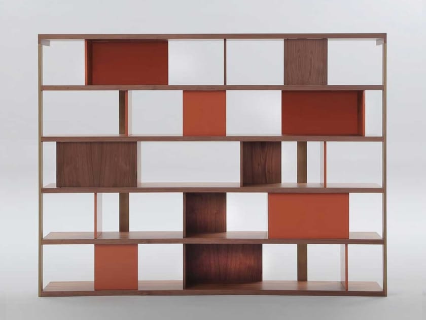 TREVISINA | Open bookcase By Casa design Mauro Lipparini