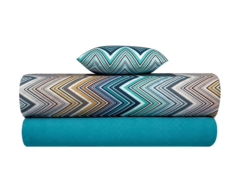 Multi-colored bedding set TREVOR By MissoniHome