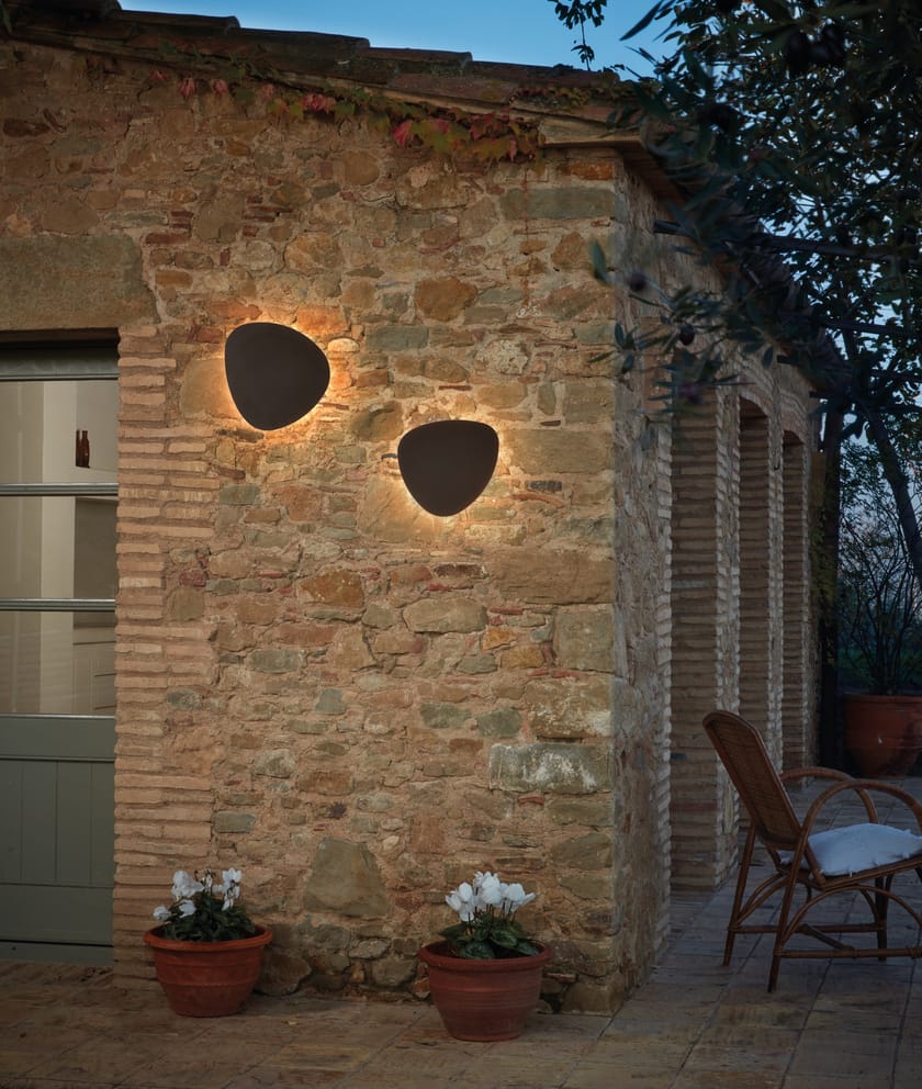 Applique per esterno in legno TRIA OUTDOOR 05 Collezione Tria By BOVER ...