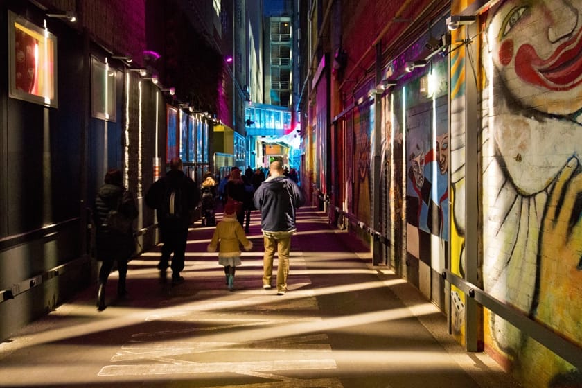 TRICK 360° LED RGB die cast aluminium Outdoor floodlight By iGuzzini ...