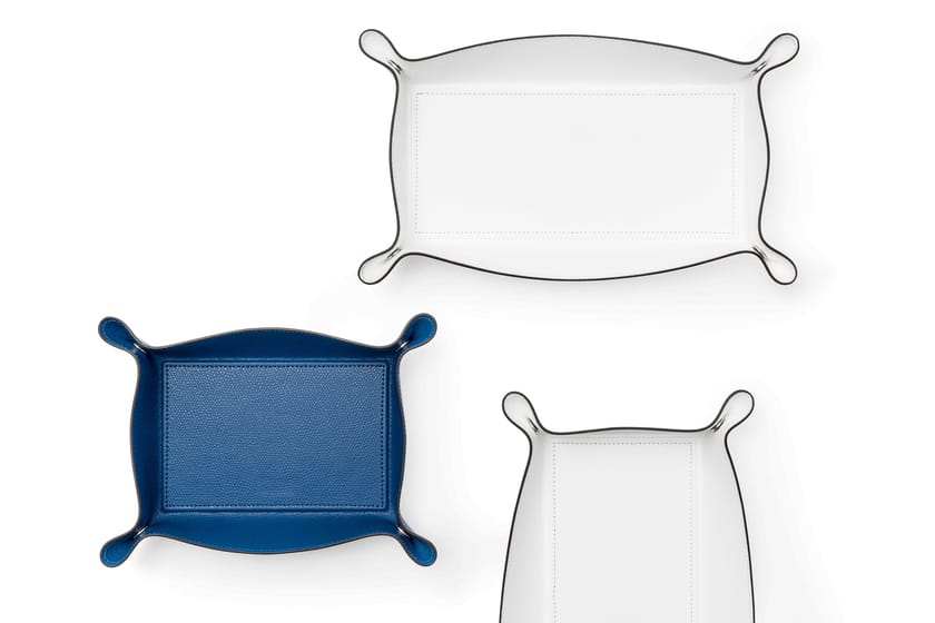 TRINKET Leather pin tray By Pinetti