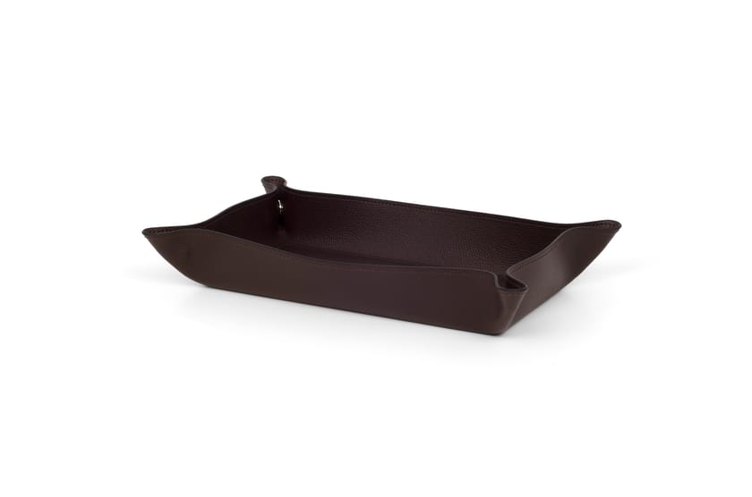 TRINKET Leather pin tray By Pinetti