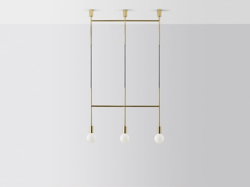 TRIPLE STEP LED ceiling lamp By Volker Haug Studio