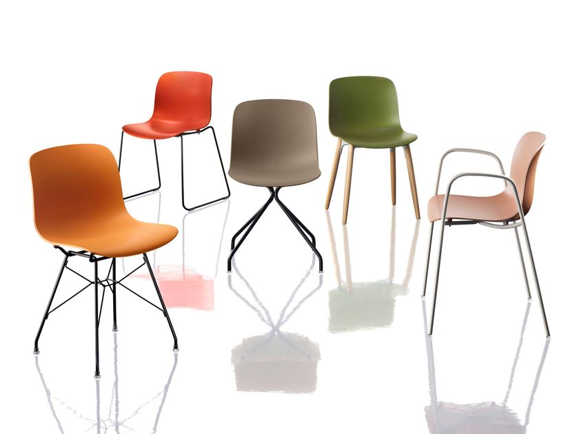 TROY Stackable sled base polycarbonate chair By Magis | design Marcel ...