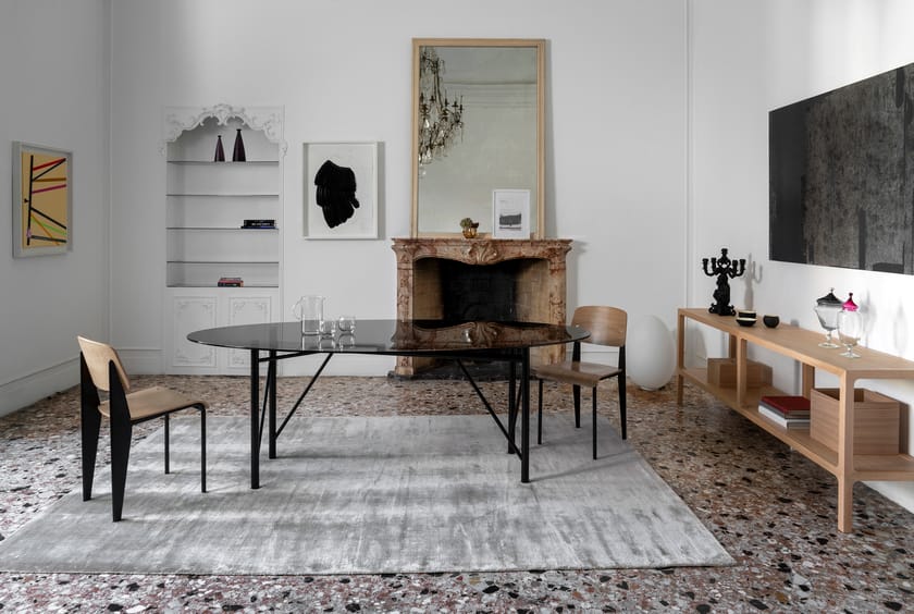 TUBOLAR | Oval table By Mentemano