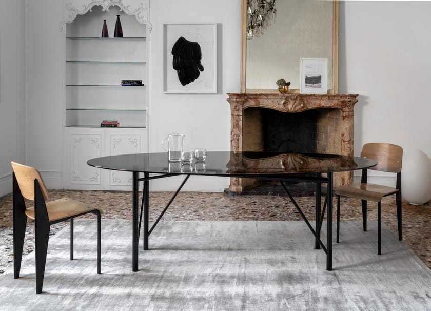 TUBOLAR | Oval table By Mentemano