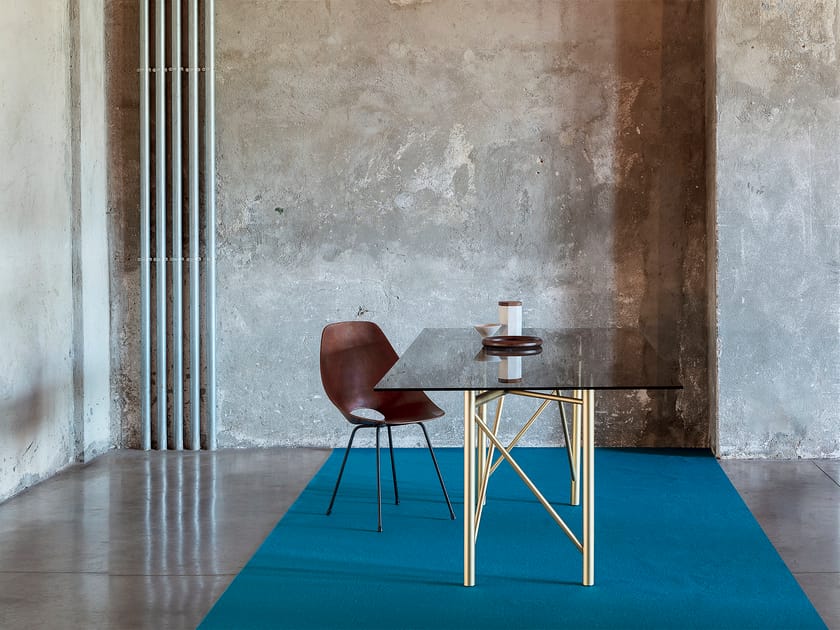 TUBOLAR | Rectangular table By Mentemano design Nicola Gisonda
