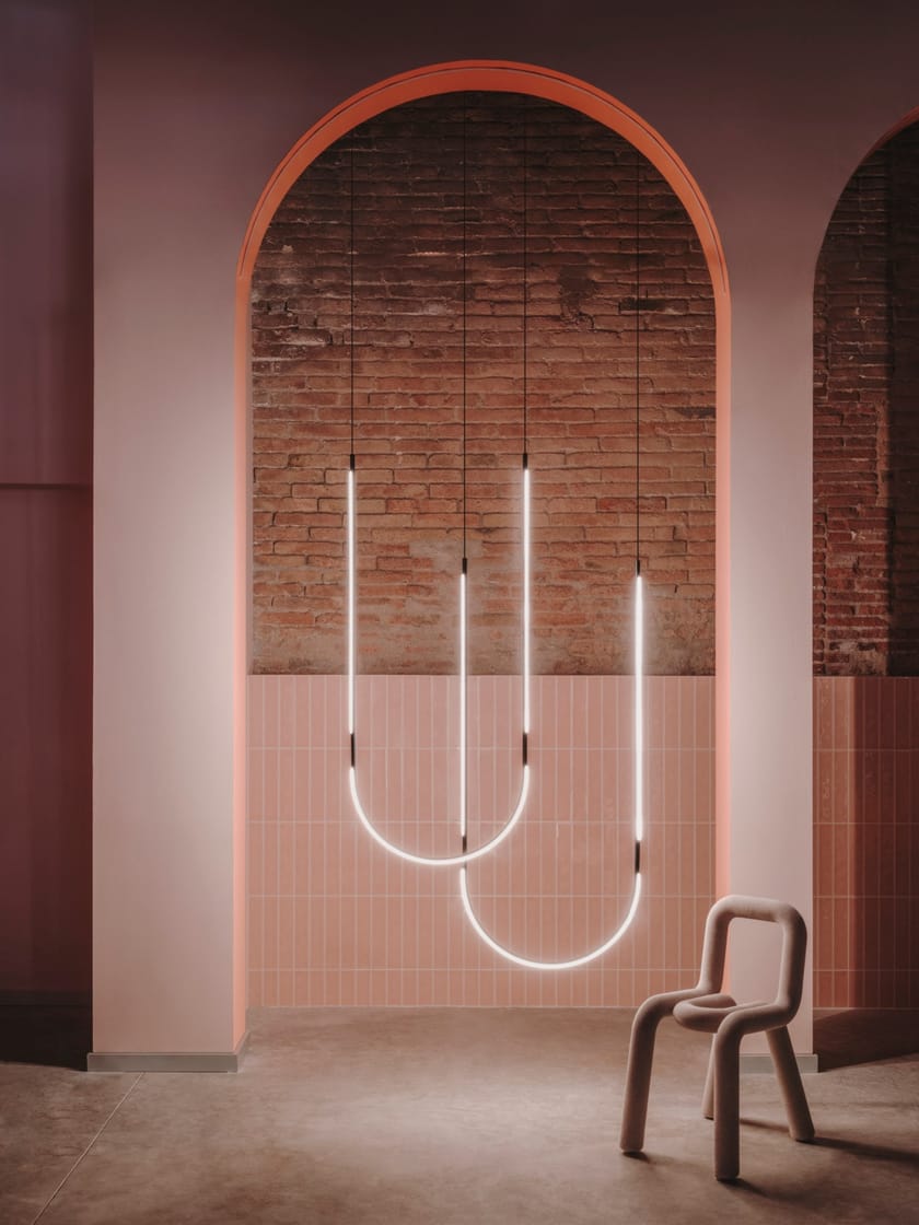 TUBS MODULAR LED aluminium pendant lamp By LedsC4 | design Nahtrang