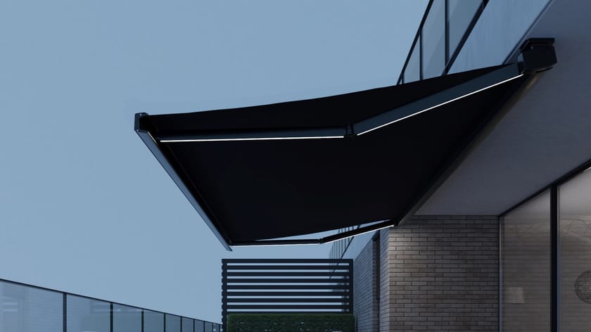 Gelenkarm-Markise aus Stoff TUCAN By Harol