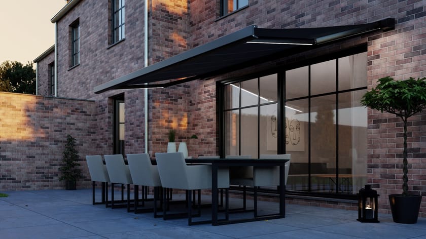 Gelenkarm-Markise aus Stoff TUCAN By Harol