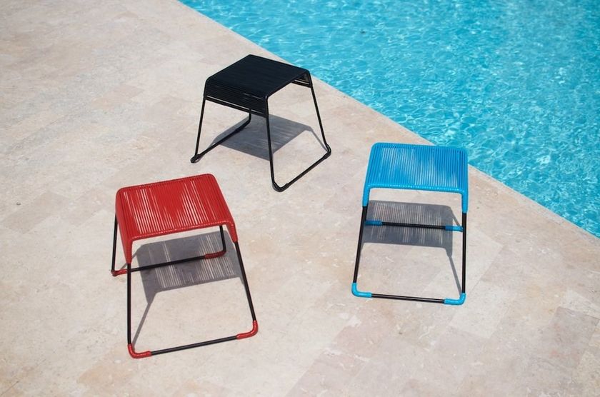 Low stackable stool TUCURINCA OTTOMAN By Tucurinca