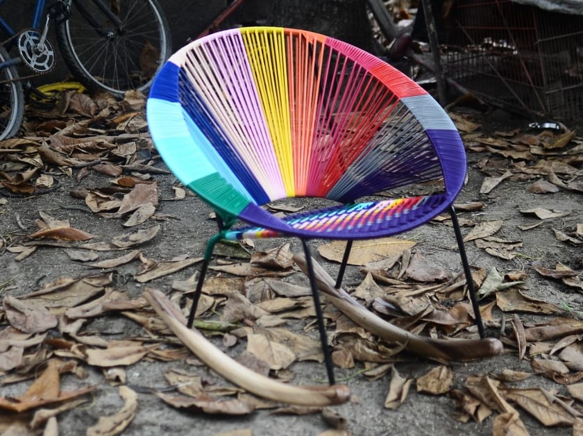 TUCURINCA TRES | Rocking easy chair By Tucurinca