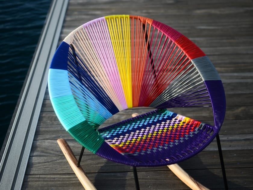 TUCURINCA TRES | Rocking easy chair By Tucurinca