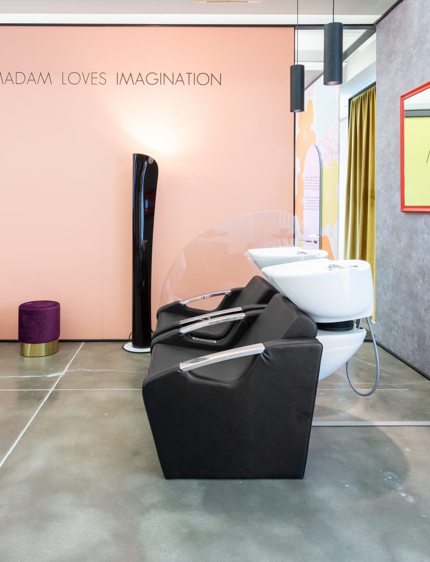 TUDOR M Friseur-Waschbecken mit Schreibtisch By Maletti