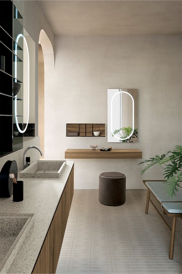 TULLE CANNETTATO 01 Mobile lavabo By Archeda