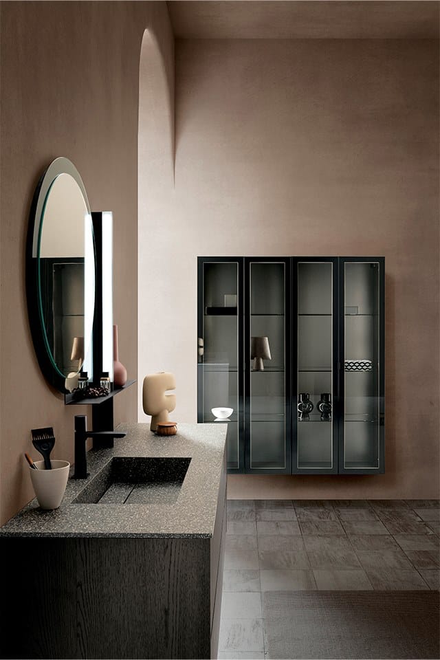 TULLE CANNETTATO 02 Mobile lavabo By Archeda