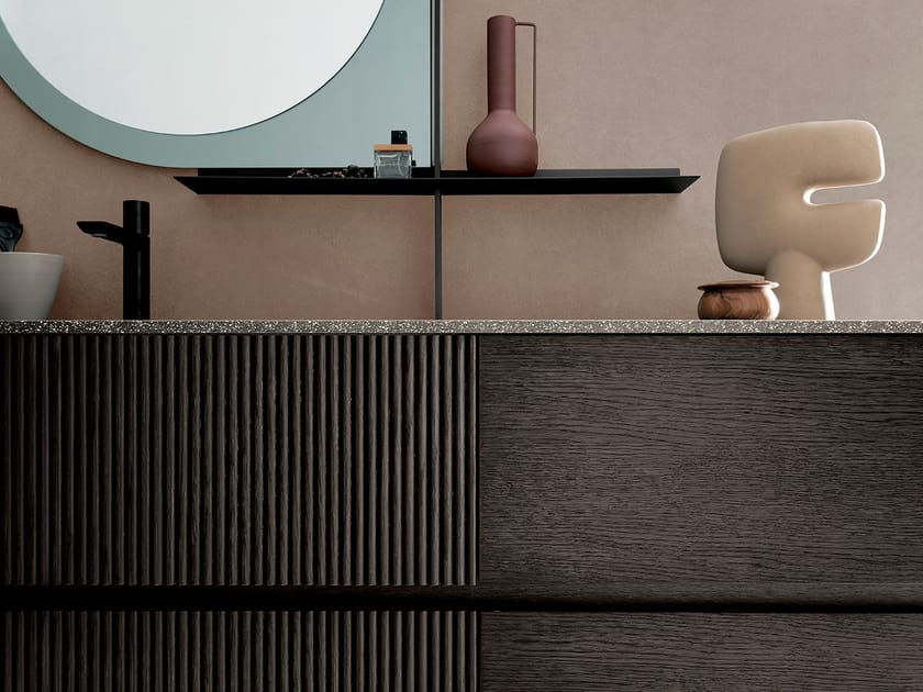 TULLE CANNETTATO 02 Mobile lavabo By Archeda