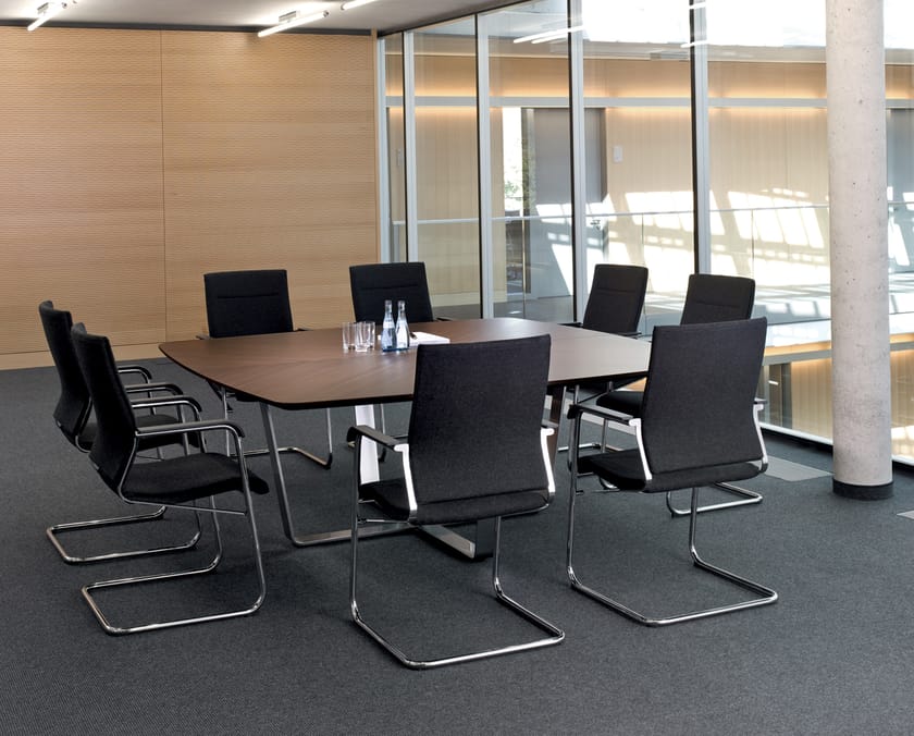 TUNE | Square meeting table By RENZ design Jehs+Laub