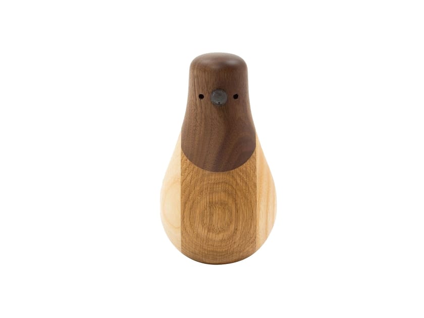 Wooden decorative object TURNED BIRD PIGEON By Hem design Lars Beller ...