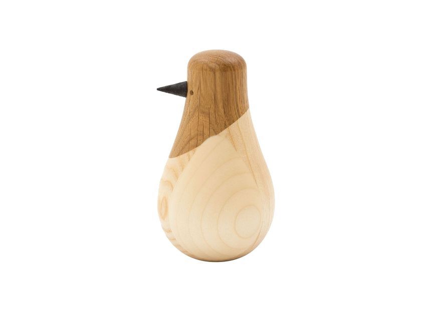 Wooden decorative object TURNED BIRD PIGEON By Hem design Lars Beller ...