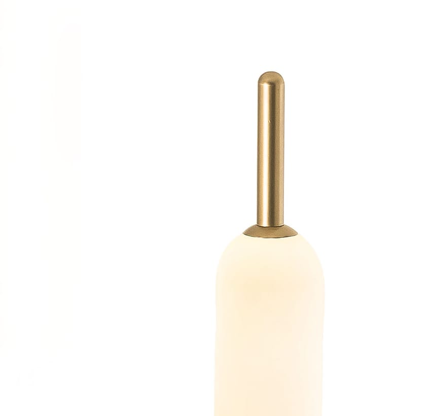 Luminária pendente LED de latão TYPHA 285.01 By Il Fanale design Calvi ...